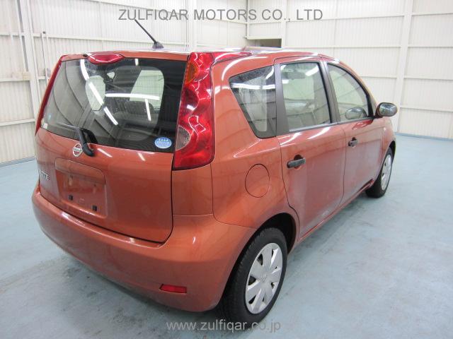 Used Nissan Note 2007 Jun Orange For Sale | Vehicle No NP-43717