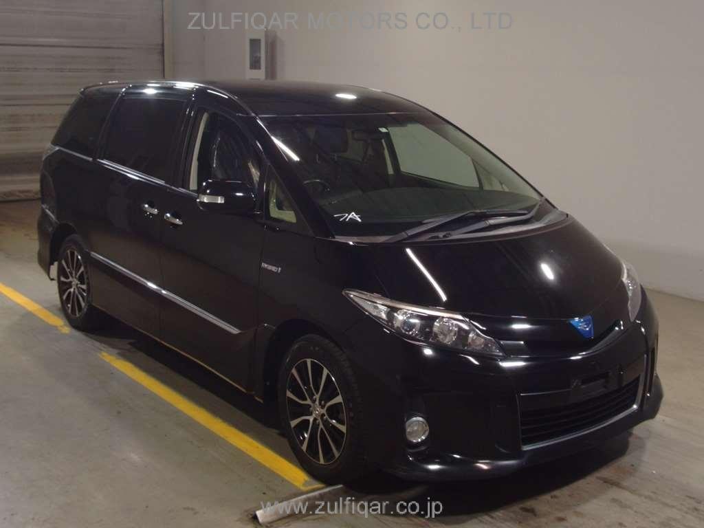 Used Toyota Estima Hybrid 2012 Jul Black For Sale | Vehicle No ZA-66207
