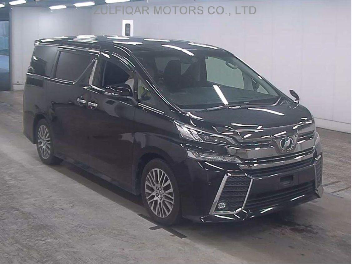 Used Toyota Vellfire 2016 Apr Black For Sale | Vehicle No MY-66660