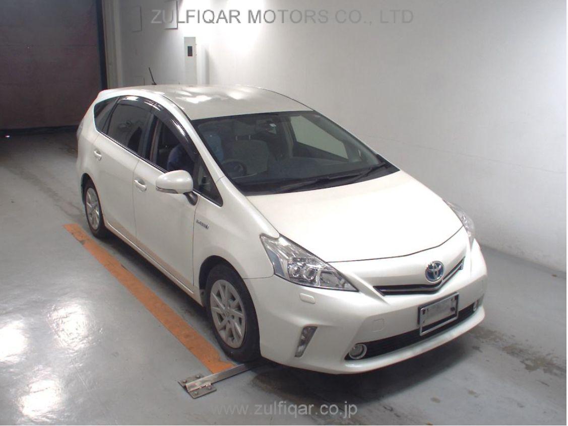 Used Toyota Prius Alpha 2014 Mar Pearl White For Sale | Vehicle No ZA-69833
