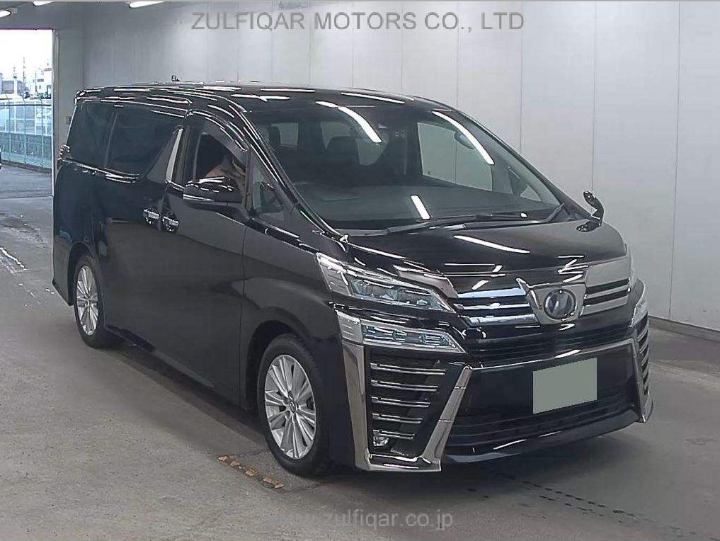 Used Toyota Vellfire 2018 Black For Sale | Vehicle No MY-75442
