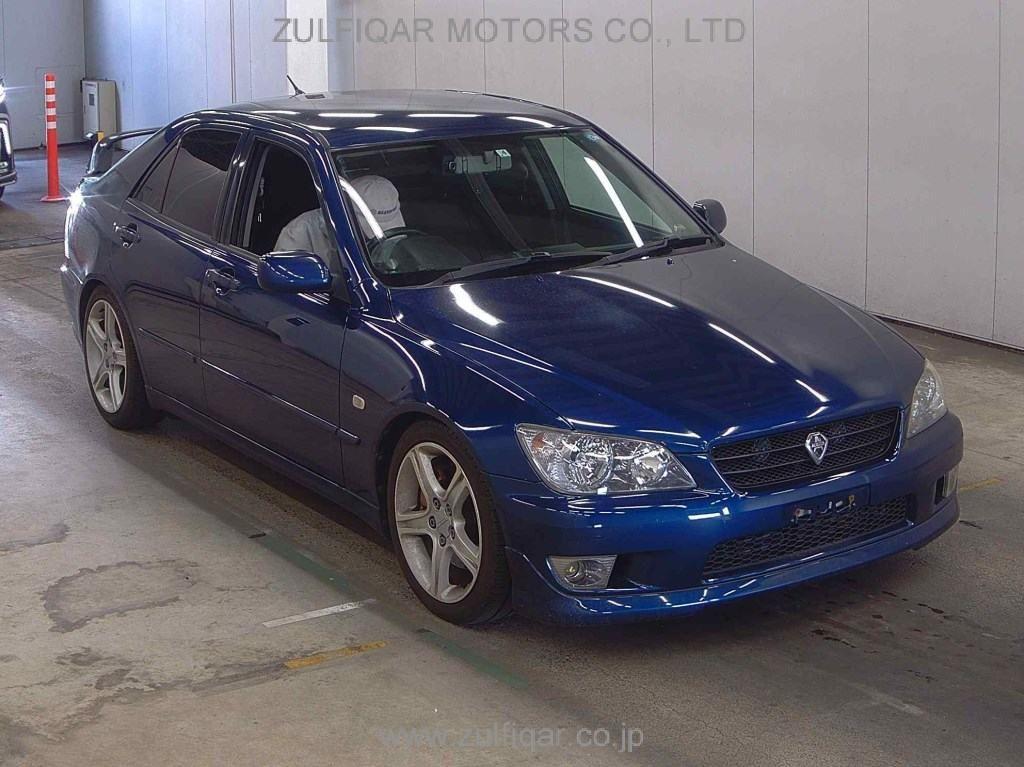 Used Toyota Altezza 2004 Sep Blue For Sale | Vehicle No ZA-77291