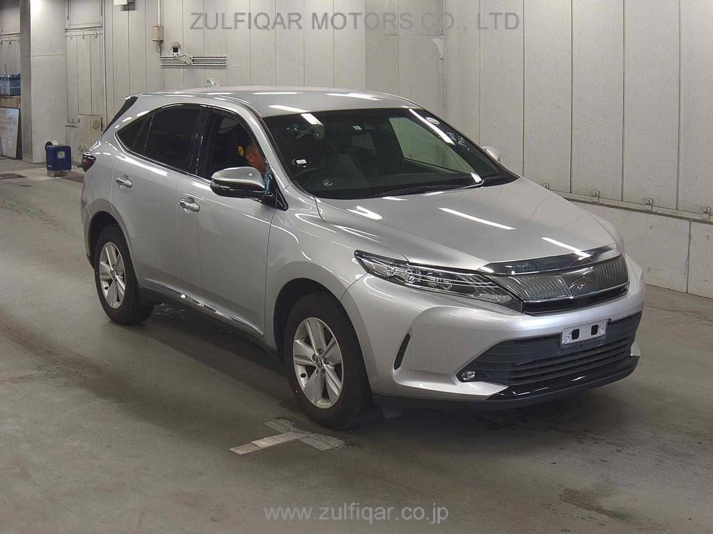 MY-77415 TOYOTA HARRIER ZSU60 Dec-2019