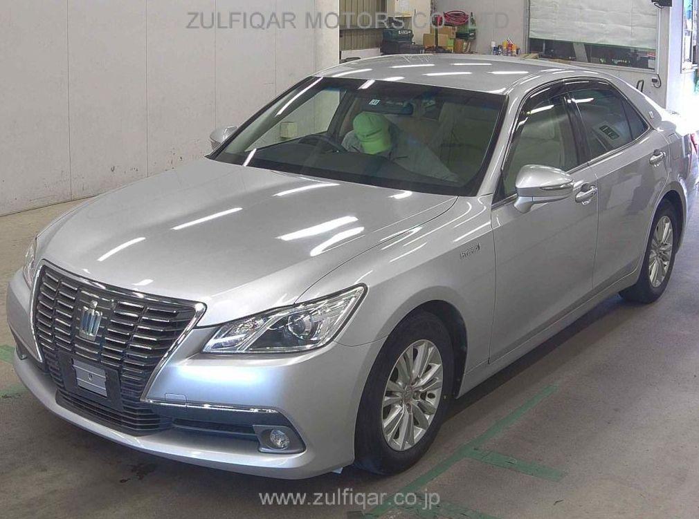 AU-81065 TOYOTA CROWN HYBRID AWS210 2013